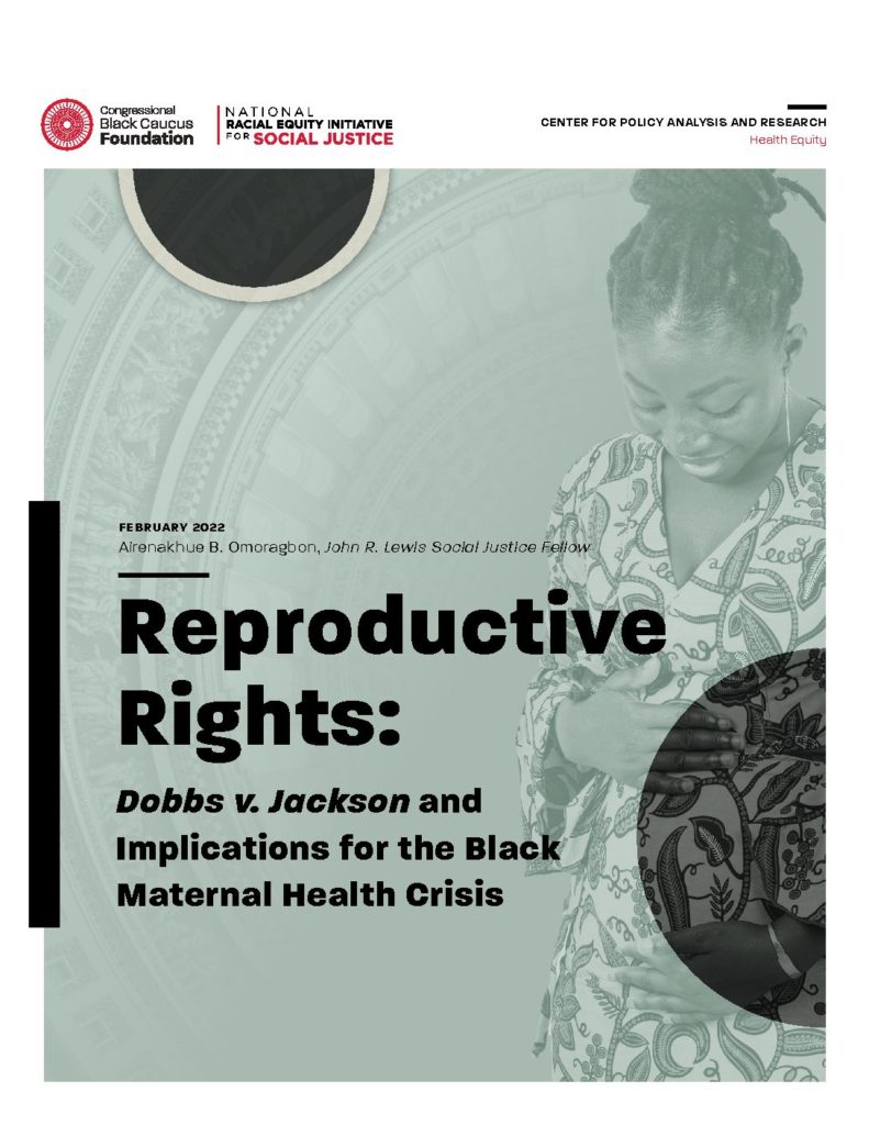 Reproductive Rights: Dobbs v. Jackson and Implications for the Black ...