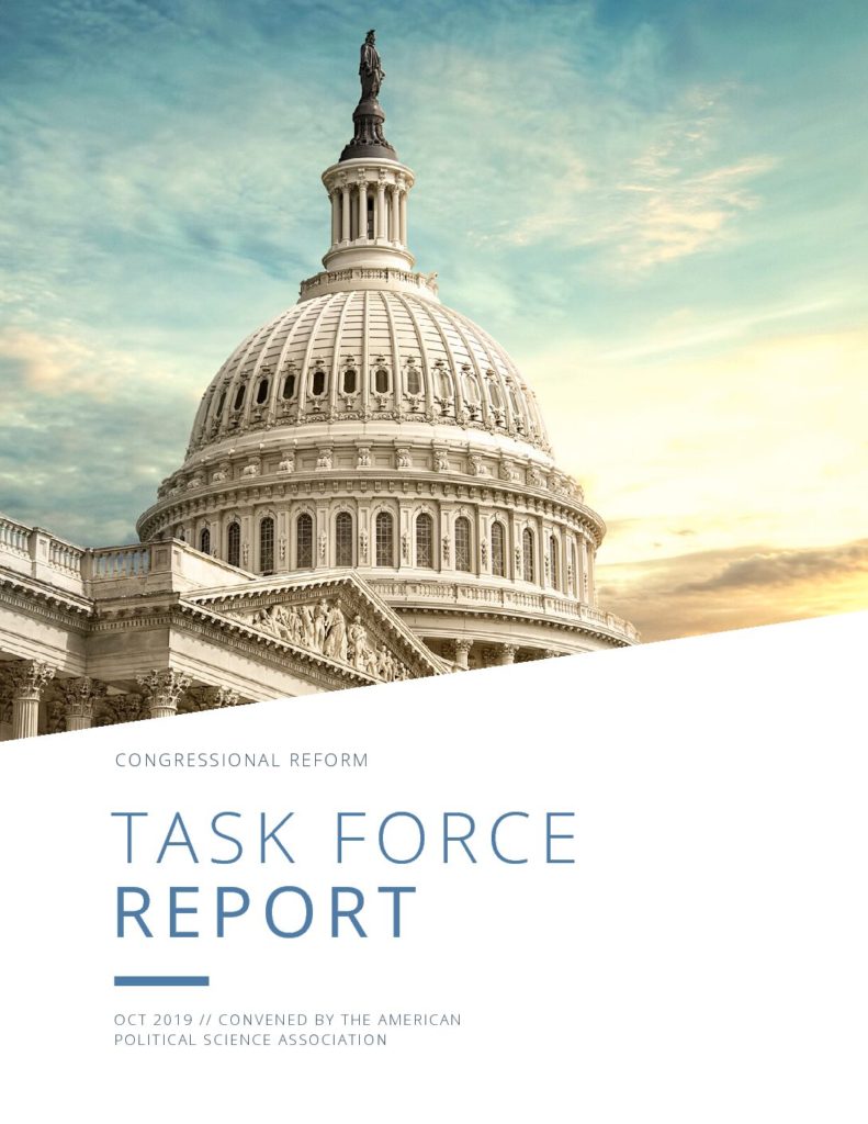 Congressional Reform Task Force Report » Publication » Congressional ...
