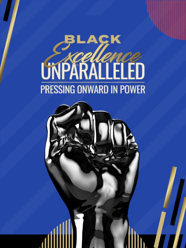 Black Power Fist Poster