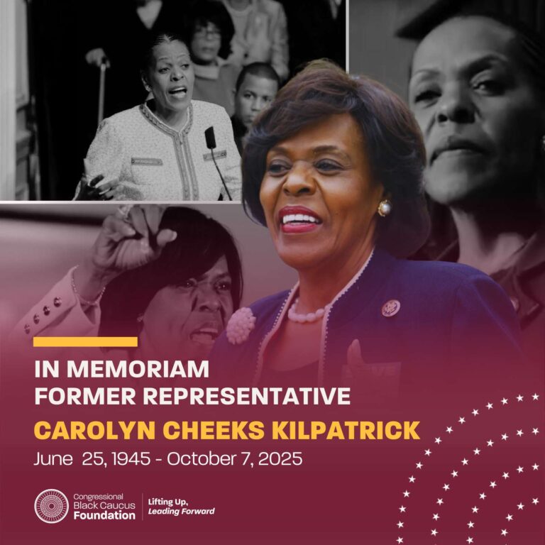 Congressional Black Caucus Foundation Statement on the Passing of ...